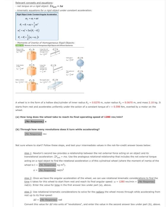 Solved Belevant concents and countions: - net tonque on a | Chegg.com