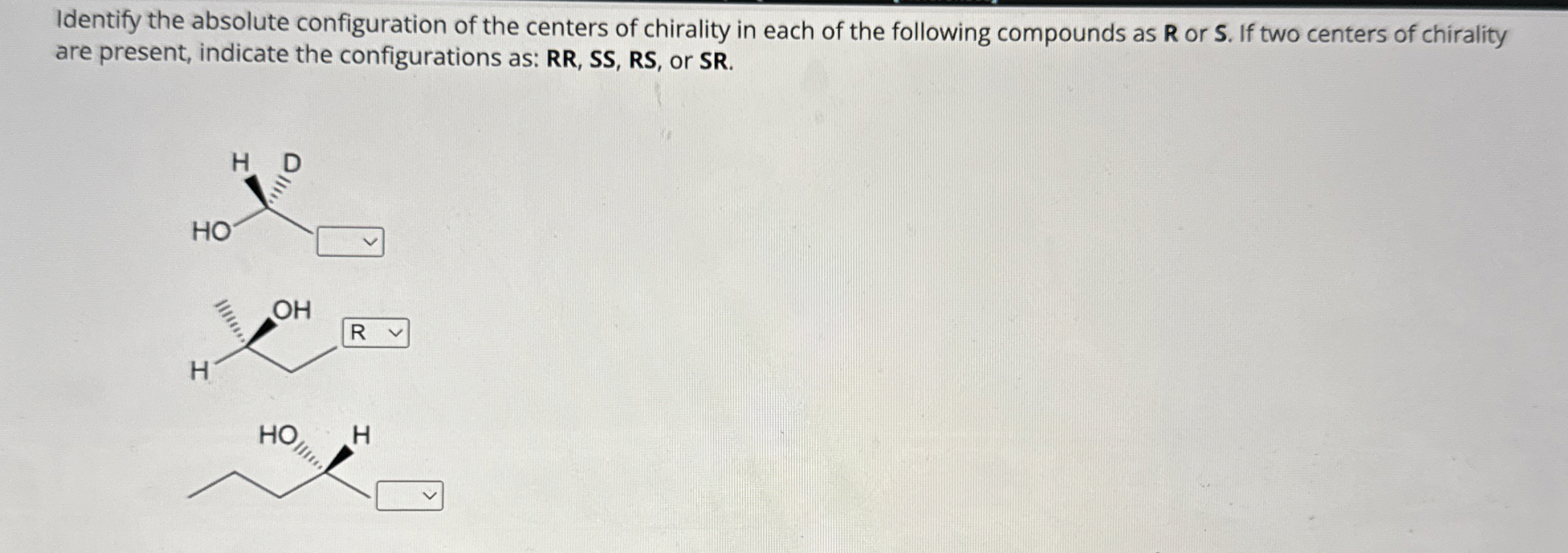 Solved Identify the absolute configuration of the centers of | Chegg.com