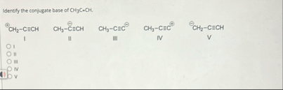Solved Identify the conjugate base of | Chegg.com