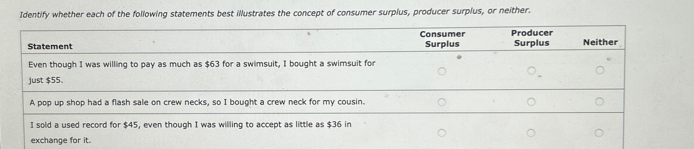 Solved Identify whether each of the following statements | Chegg.com