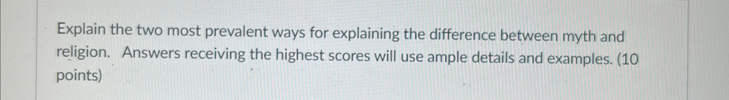 Solved Explain the two most prevalent ways for explaining | Chegg.com