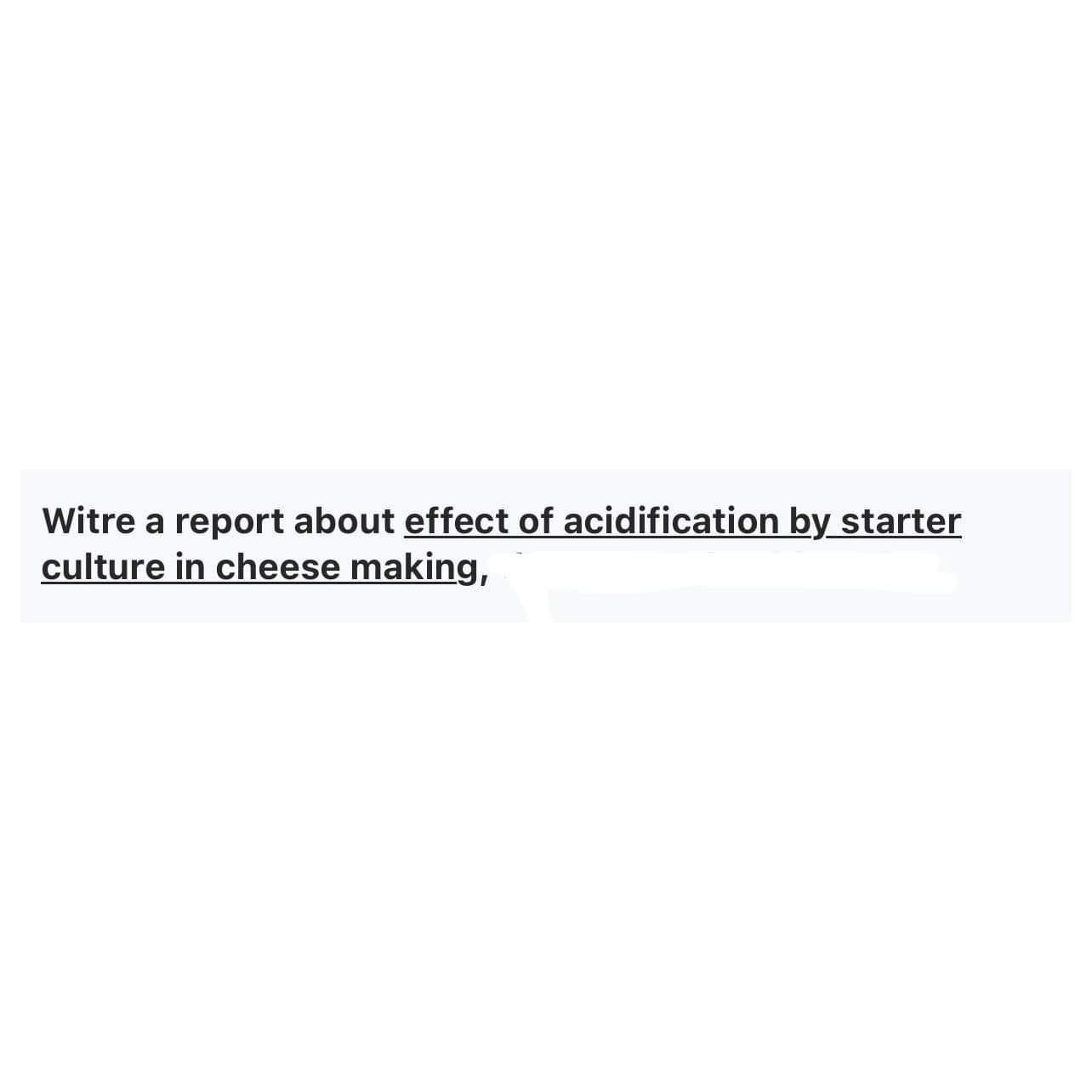 Solved Witre a report about effect of acidification by | Chegg.com
