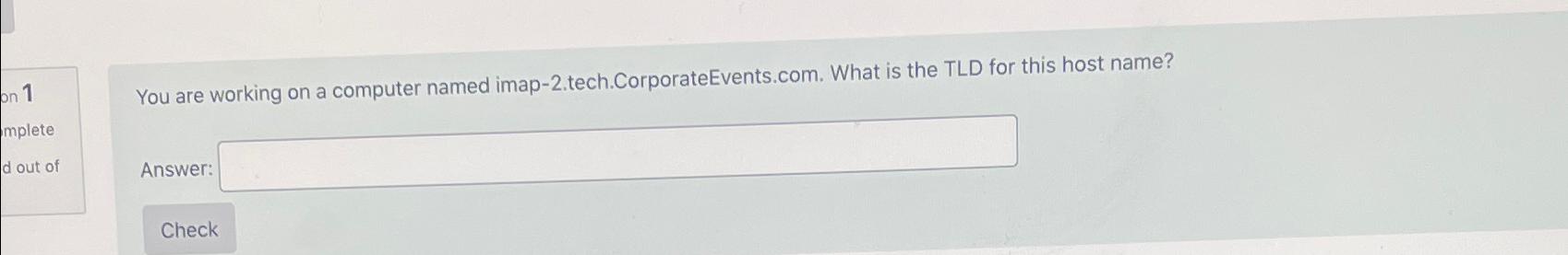 Solved You are working on a computer named | Chegg.com