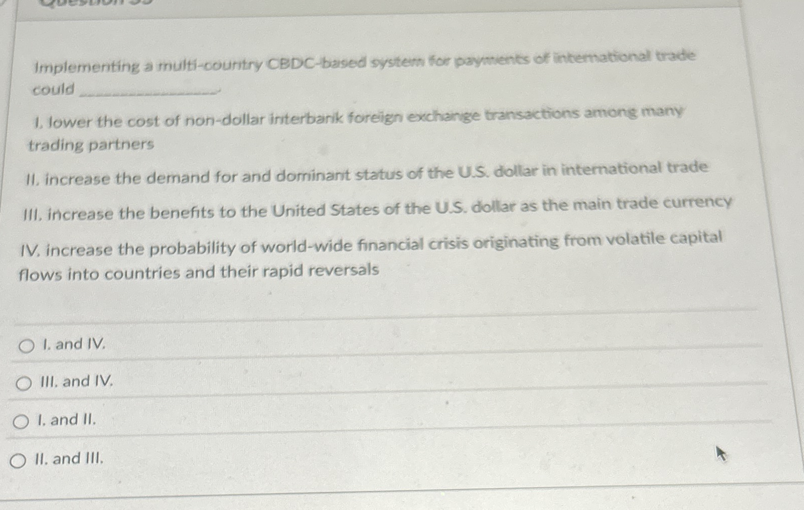 Solved Implementing a multi-courntry CBDC-based system for | Chegg.com
