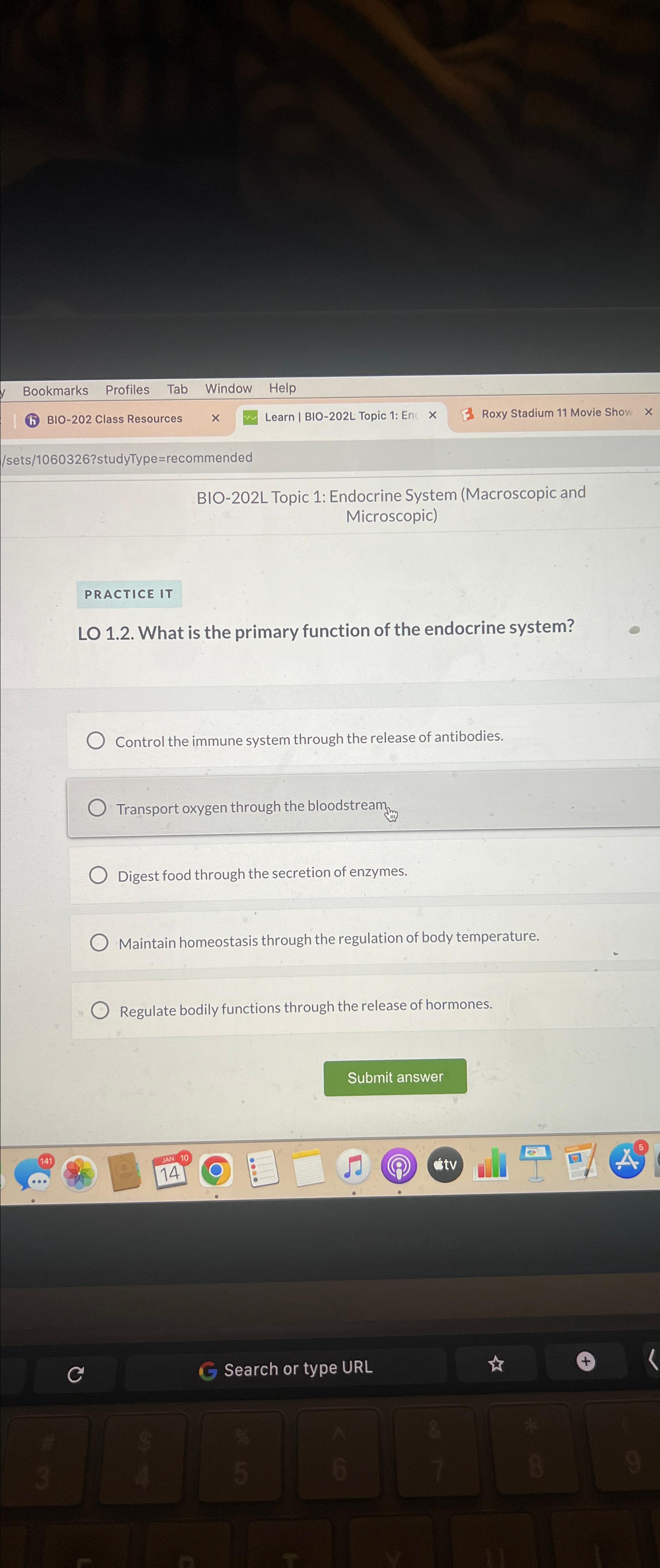 Solved BIO-202L Topic 1: Endocrine System (Macroscopic and | Chegg.com Solved BIO-202L Topic 1: Endocrine System (Macroscopic and | Chegg.com