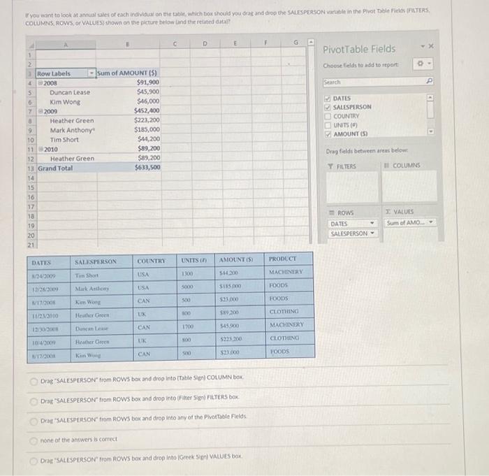 Solved COLUMNS. POWS, or VALUES) shown on the pletire below | Chegg.com