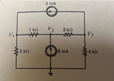 Solved please solve the following using superposition for v1 | Chegg.com