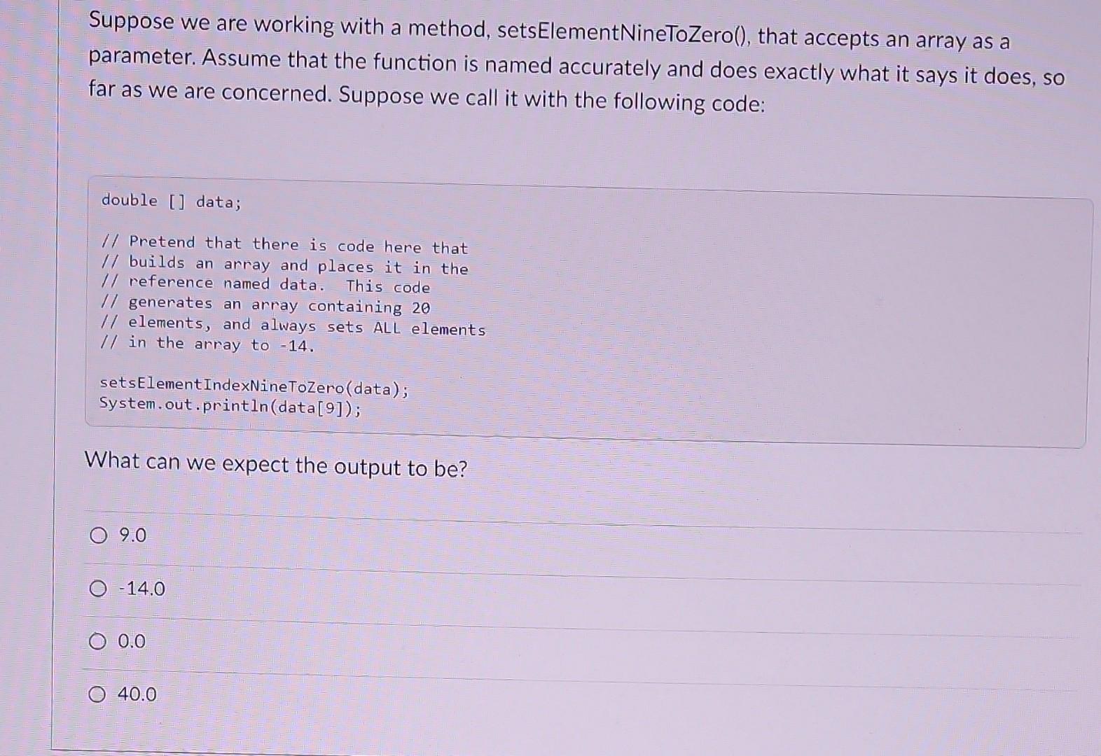 Solved Suppose we are working with a method, | Chegg.com