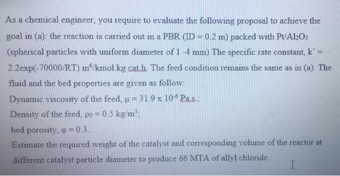Solved Chemical Reaction Engineering Subject.Please please | Chegg.com