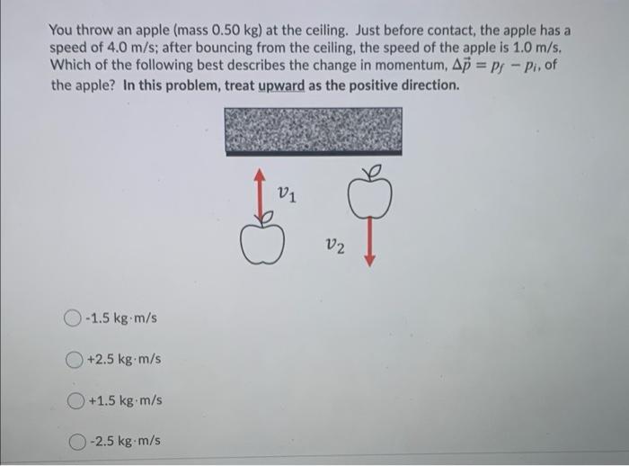 Solved Question 4 (1 point) A collision between two trolleys | Chegg.com