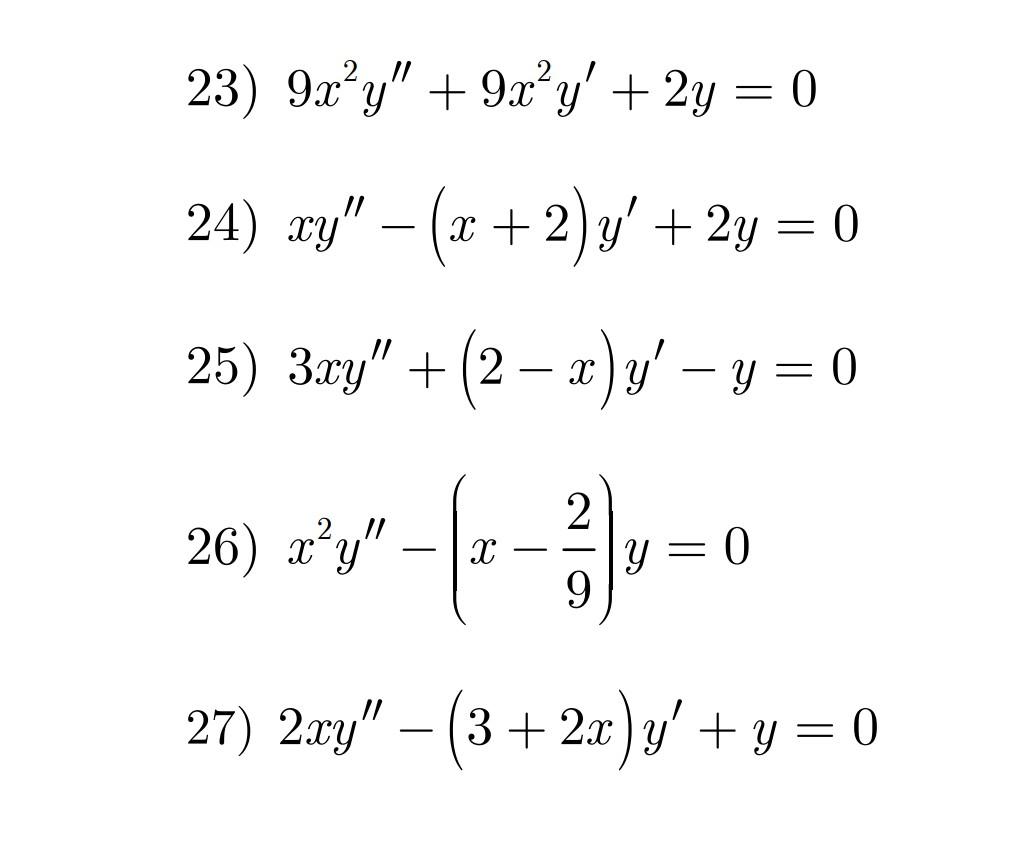 Solved Solutions about Singular Points Use the method of | Chegg.com