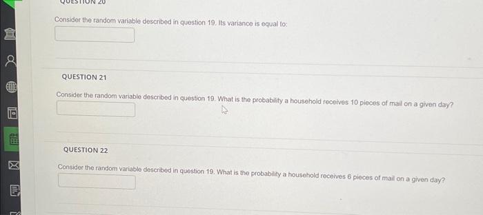 Solved Consider the random variable described in question | Chegg.com