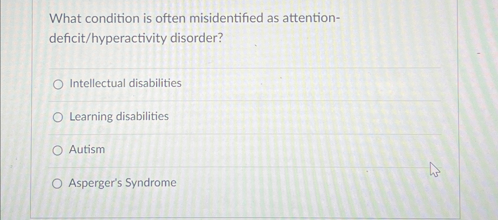 Solved What condition is often misidentified as | Chegg.com