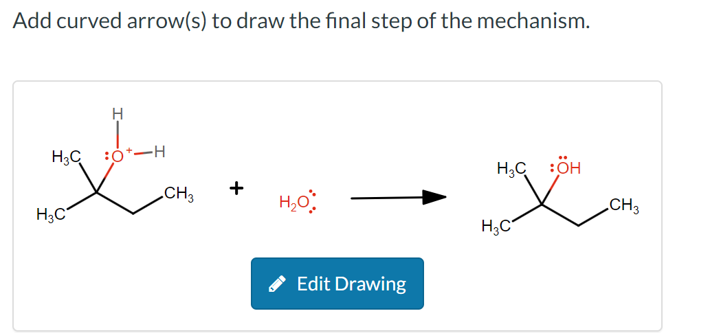 Solved Add curved arrow(s) ﻿to draw the final step of the | Chegg.com