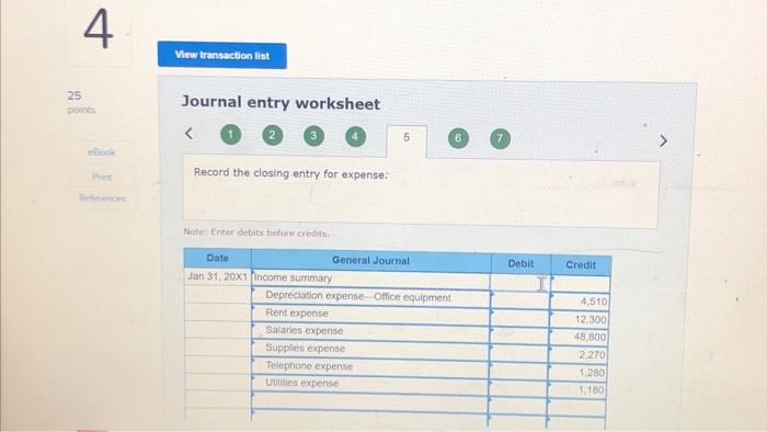 4 25 points eBook Print References View transaction | Chegg.com