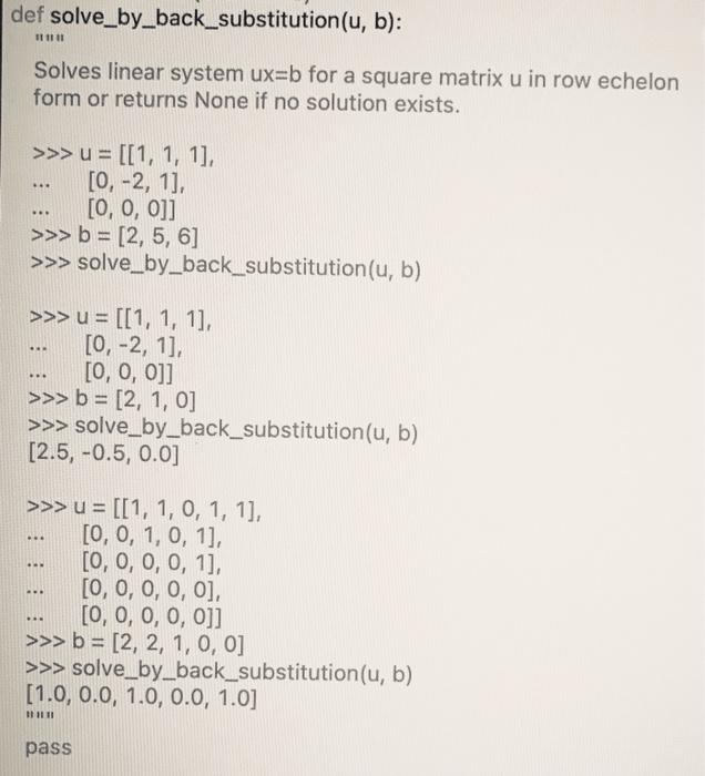 Solved Part B: General Forward Elimination In the lecture we | Chegg.com