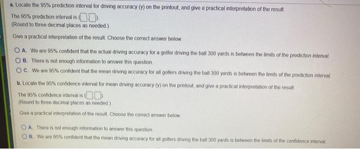 Solved i Data Table MINITAB output Predicted Values For New | Chegg.com