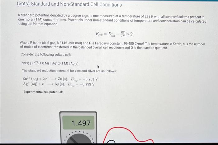 Solved Understanding Standard Reduction Potentials A | Chegg.com