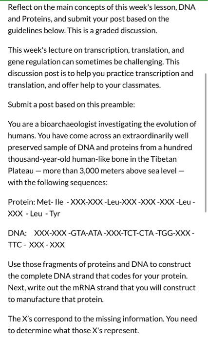 Solved Reflect on the main concepts of this week's lesson, | Chegg.com