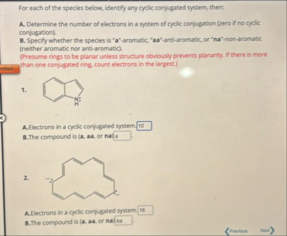 Solved A. ﻿Determine the number of electrons in a system of | Chegg.com