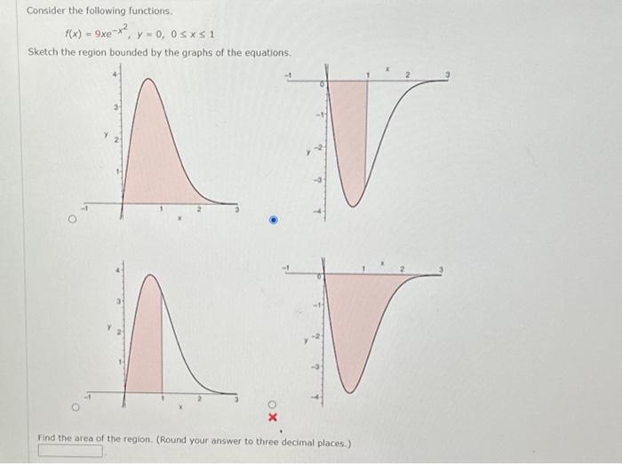 Solved Consider the following functions. | Chegg.com