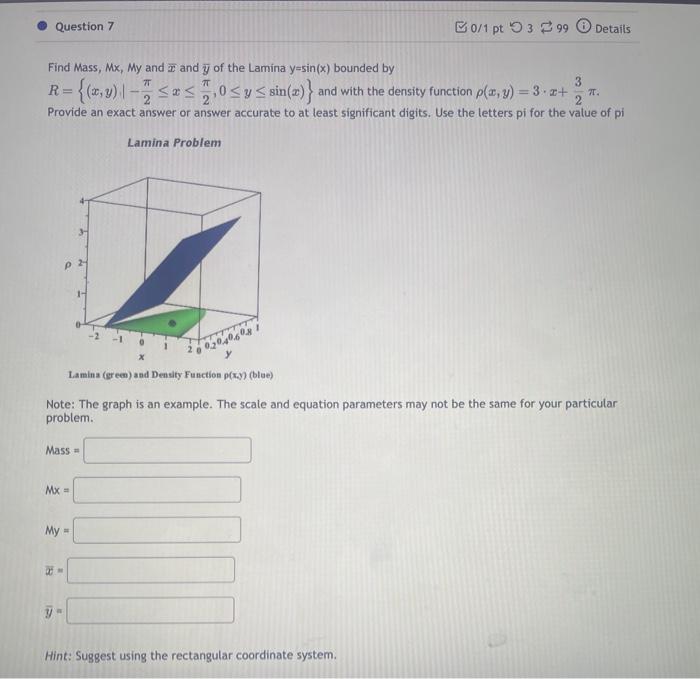 Solved Find Ix,ly,Iz of the Solid. The region R is defined | Chegg.com