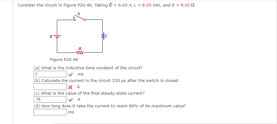 Solved Consider the circuit in Figure P20.46. ﻿Taking | Chegg.com