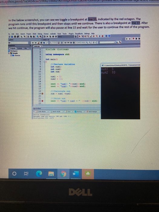 Debugging in Code::Blocks Objectives: You will learn | Chegg.com