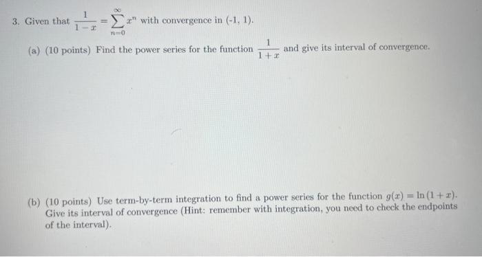 3. Given that \\( | Chegg.com