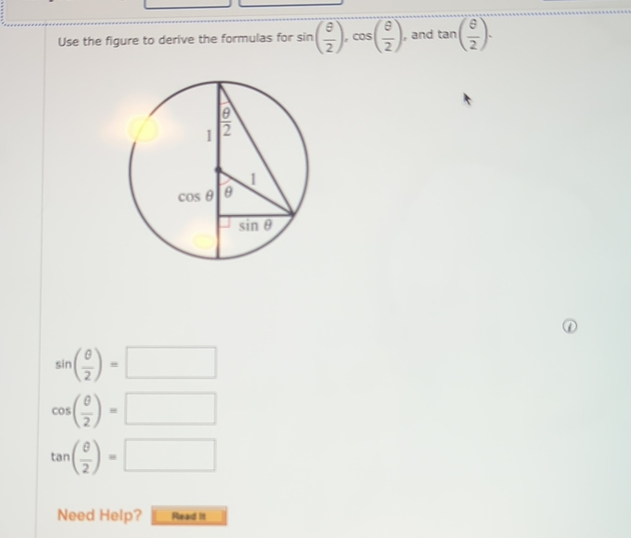 Solved Use the figure to derive the formulas for | Chegg.com