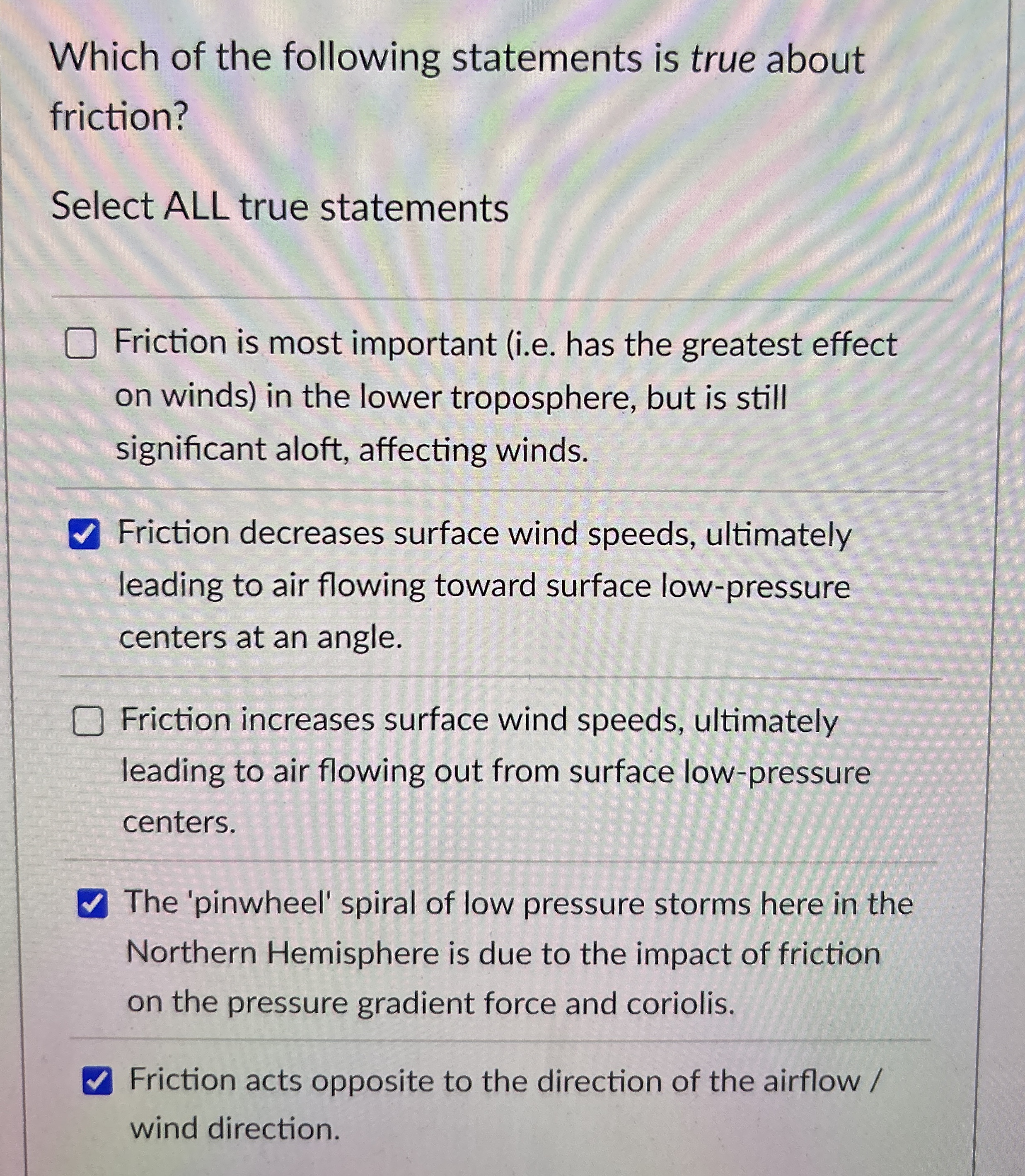 Solved Which of the following statements is true about | Chegg.com