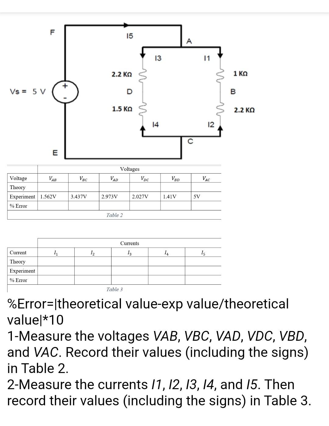Solved \%Error=|theoretical value-exp value/theoretical | Chegg.com