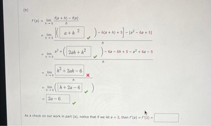 Solved Find the derivative of the function f(x)=x2−6x+5 at | Chegg.com