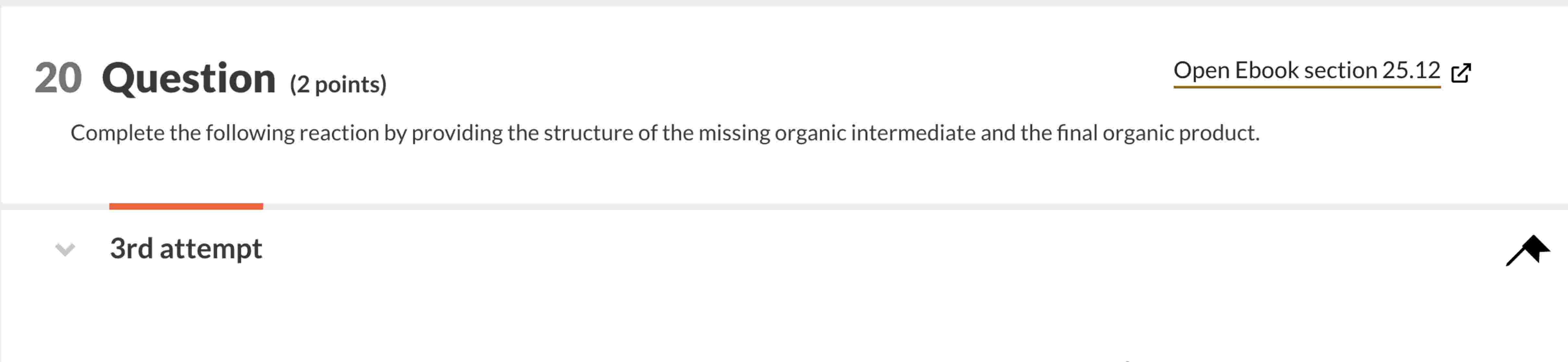 Solved 20 ﻿Question (2 ﻿points)Complete the following | Chegg.com