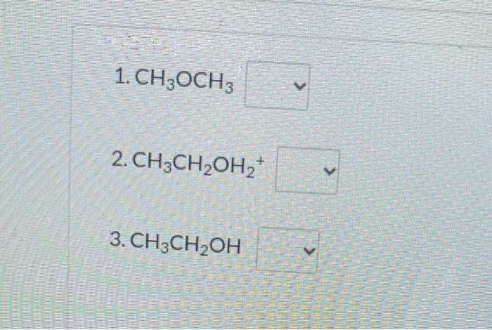 Solved Arrange the following compounds in order of | Chegg.com