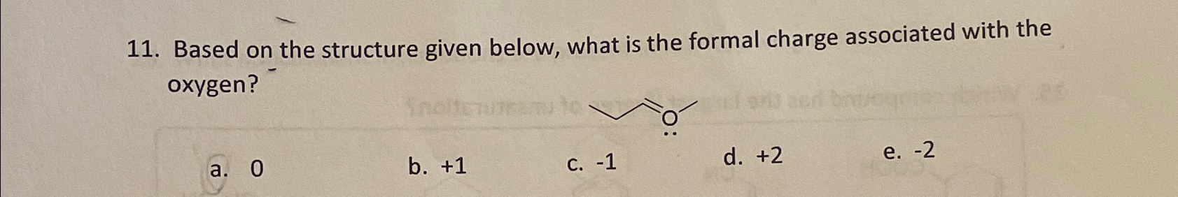Solved Based on the structure given below, what is the | Chegg.com