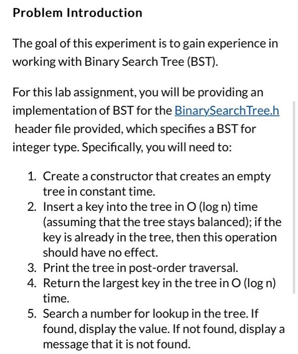 Solved In C++follow all instructionshave int main to get | Chegg.com