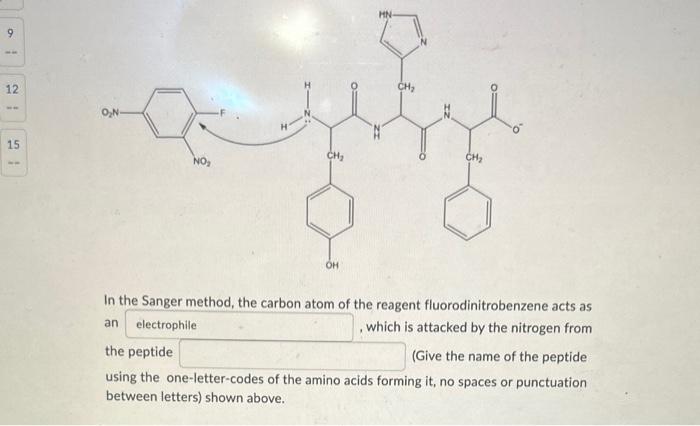 Solved In the Sanger method, the carbon atom of the reagent | Chegg.com