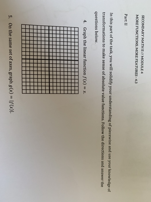 Solved Secondary Math Ii Module 4 More Functions More 6238