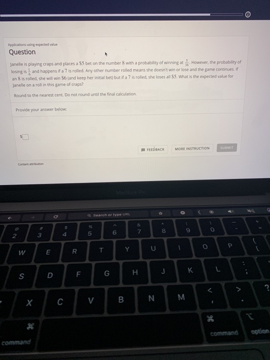 Solved Applications using expected value Question Janelle is | Chegg.com Solved Applications using expected value Question Janelle is | Chegg.com
