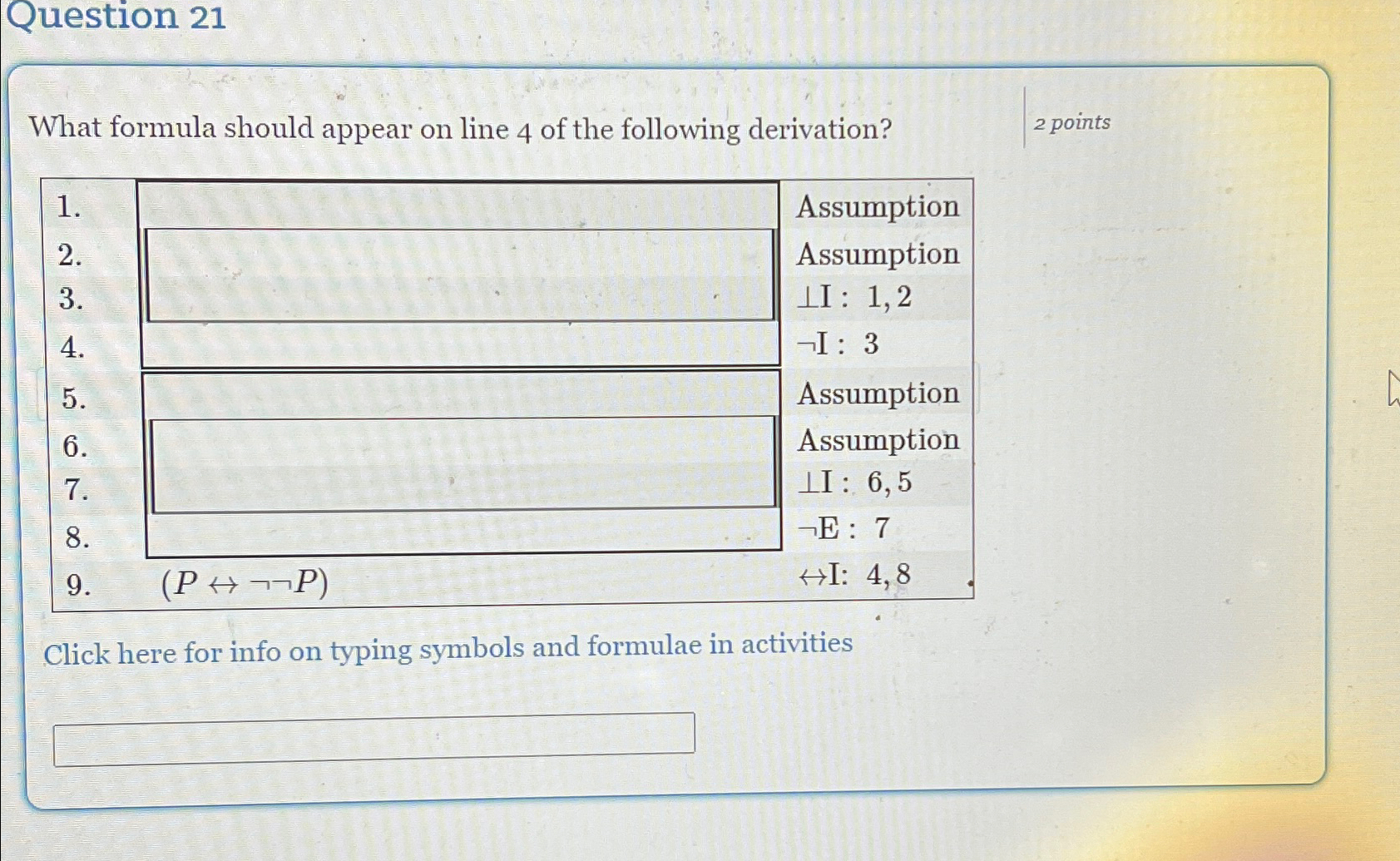 Solved Question 21What formula should appear on line 4 ﻿of | Chegg.com