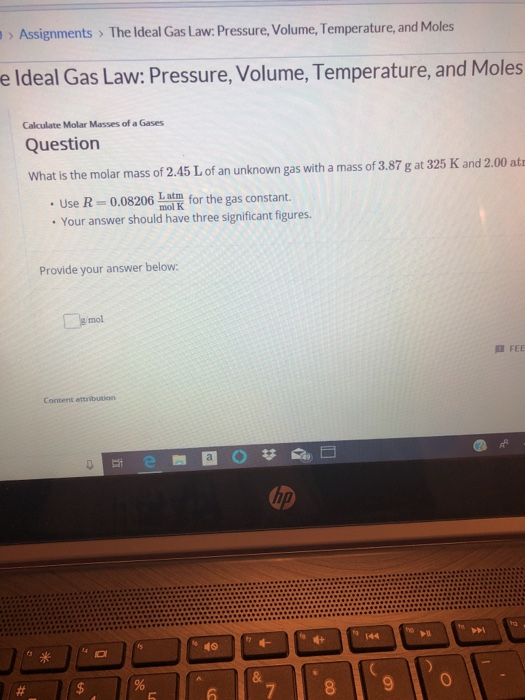 Solved Assignments The Gas Laws Gas Laws Perform | Chegg.com