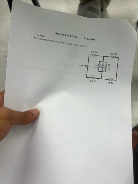 Solved 1. (3.points) Section 1 (CLO-2) Find equivalent | Chegg.com