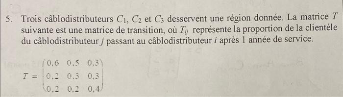 Solved 3 compnies C1, C2, C3 exist in a given region. The | Chegg.com