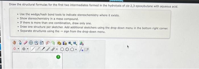 Solved Draw the structural formulas for the first two | Chegg.com