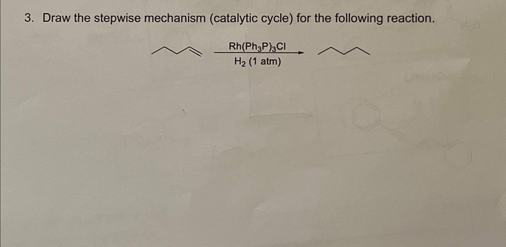 Solved Draw the stepwise mechanism (catalytic cycle) ﻿for | Chegg.com