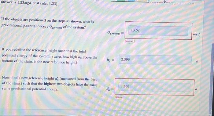 Solved Three different objects, all with different masses, | Chegg.com