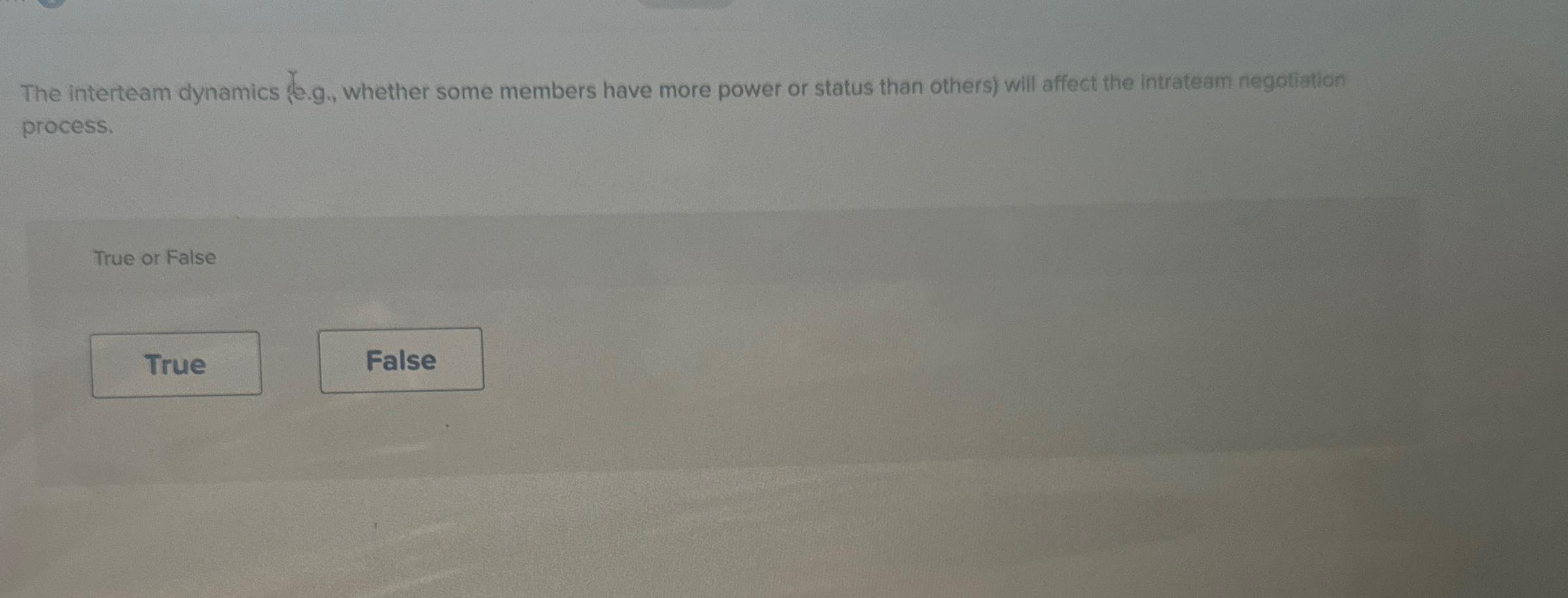Solved The interteam dynamics (a.g, ﻿whether some members | Chegg.com