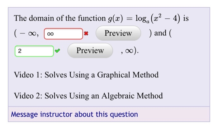 Solved Identifying The Characteristics of a Logarithmic | Chegg.com