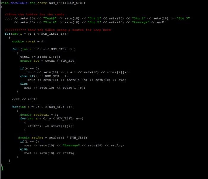 Solved C++ Need help fixing my code to match the provided | Chegg.com